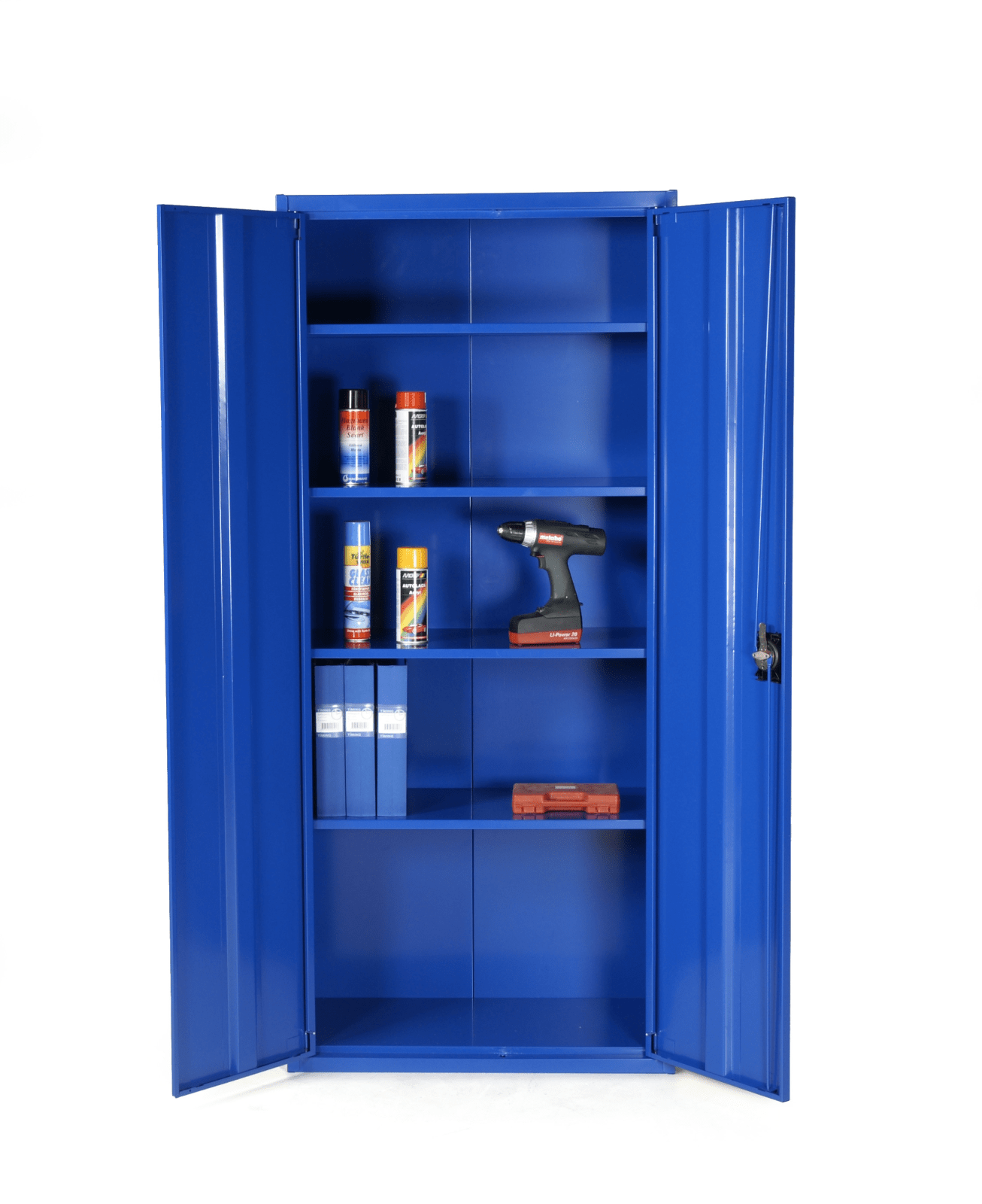 Max Oppbevaringsskap S180 Blå - Intern - Logistikk A/S